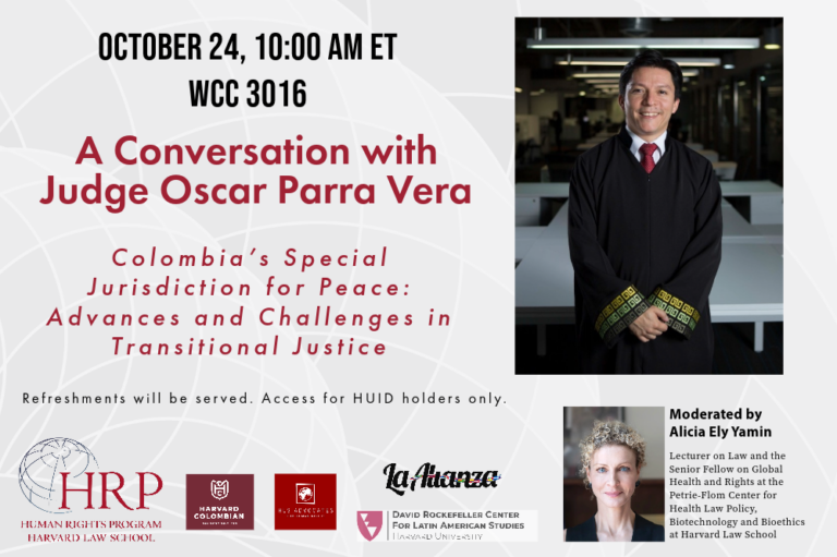 Colombia’s Special Jurisdiction for Peace: Advances and Challenges in ...